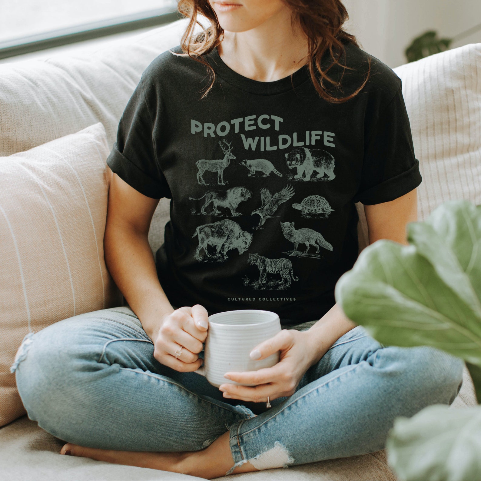 Wildlife Tshirt, Protect Wildlife Shirt, National Park Tee, Camping T ...