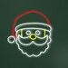 Santa LED Neon Sign for Wall Decor Christmas Neon Sign Santa - Etsy