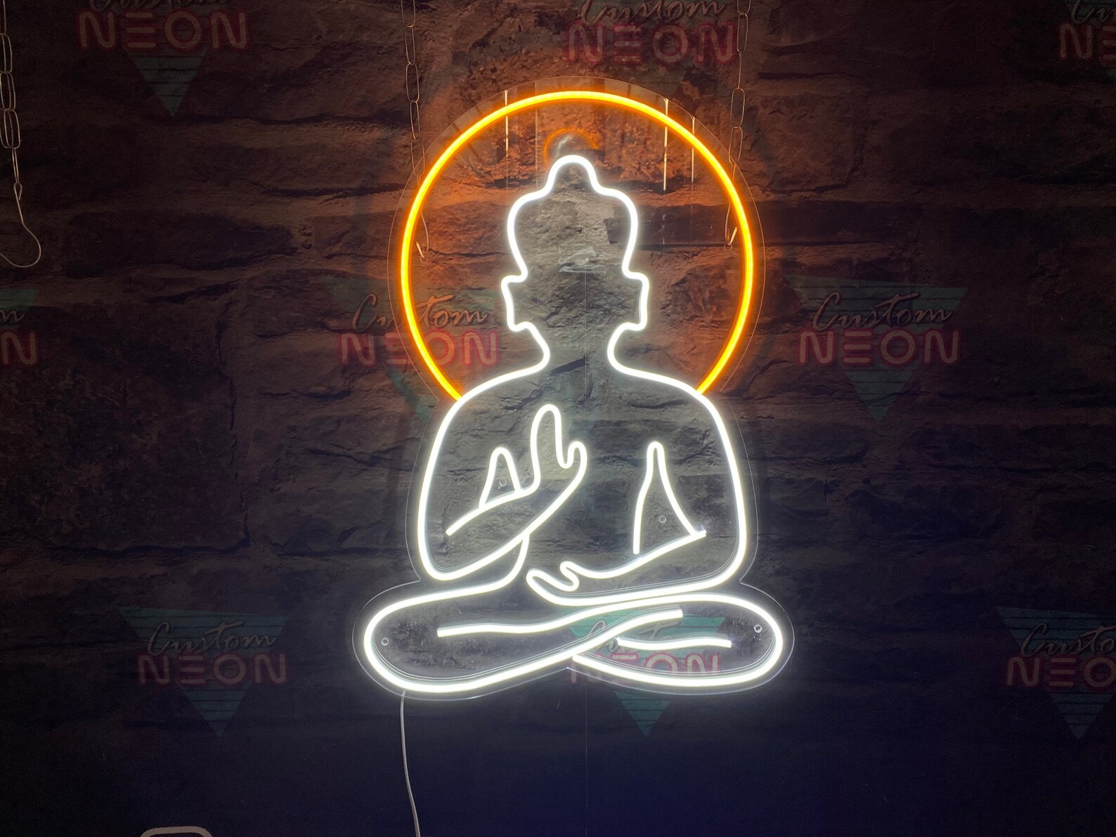 Buddha Neon Sign Buddhist God for Yoga Class. Custom Led - Etsy Hong Kong