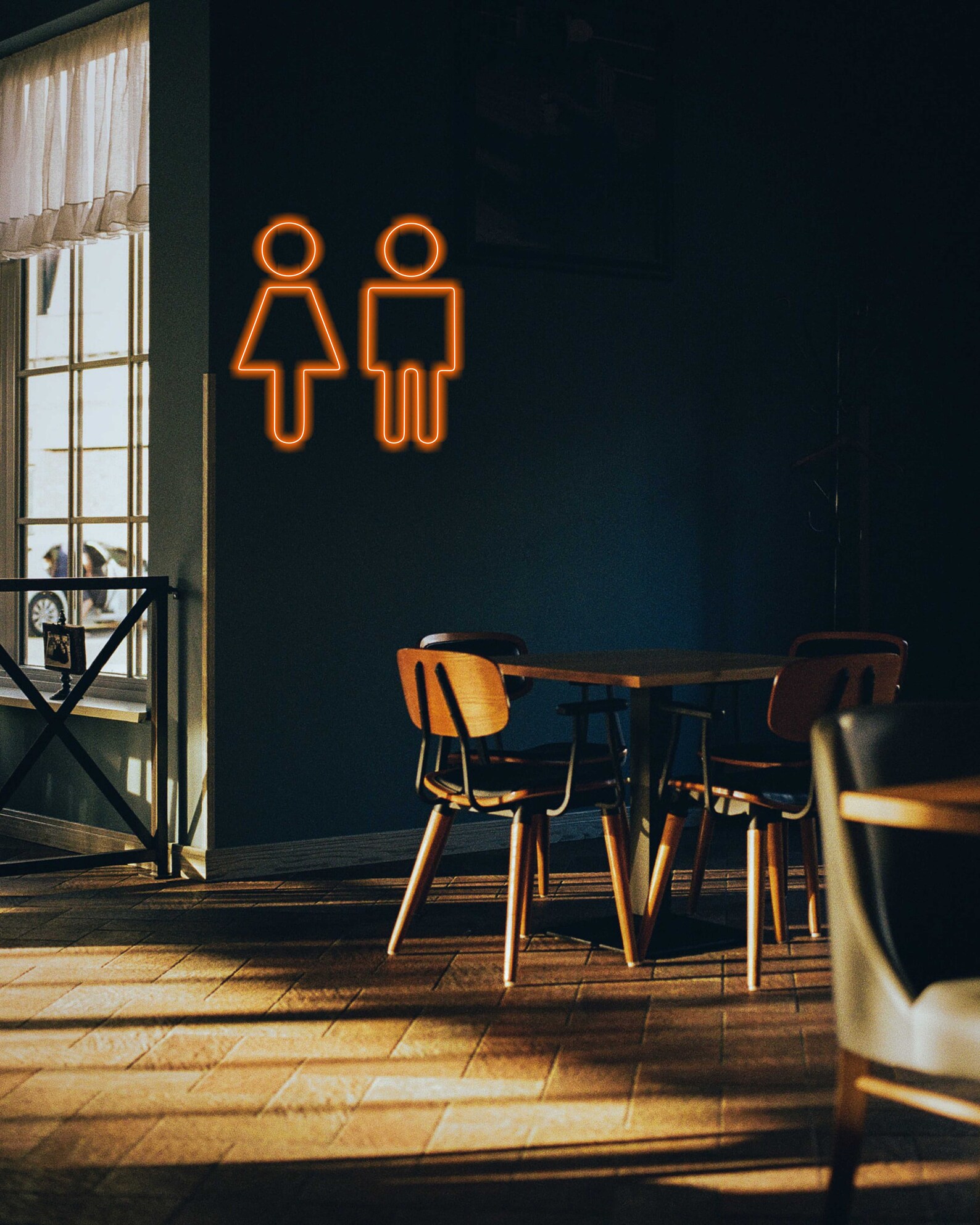 Restroom Neon Sign Toilet Sign Business Sign Led Sign - Etsy