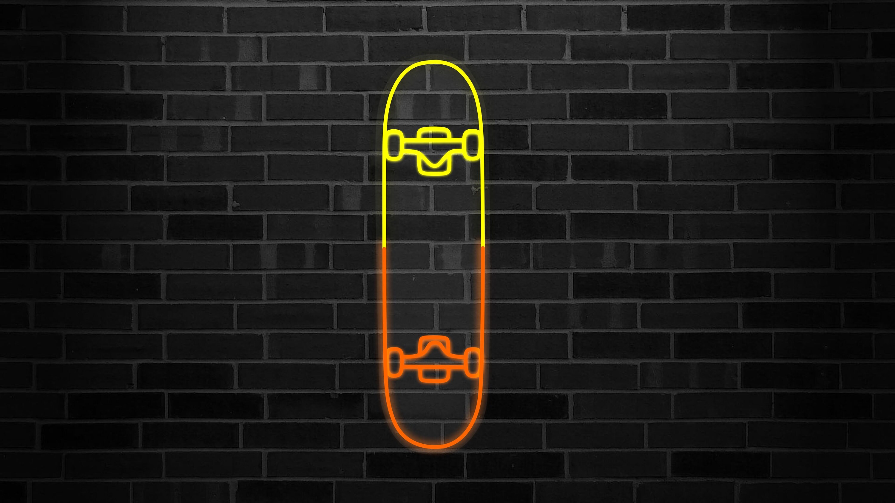 Skateboard Neon Sign Skateboard Art Skateboard Decor Teen - Etsy