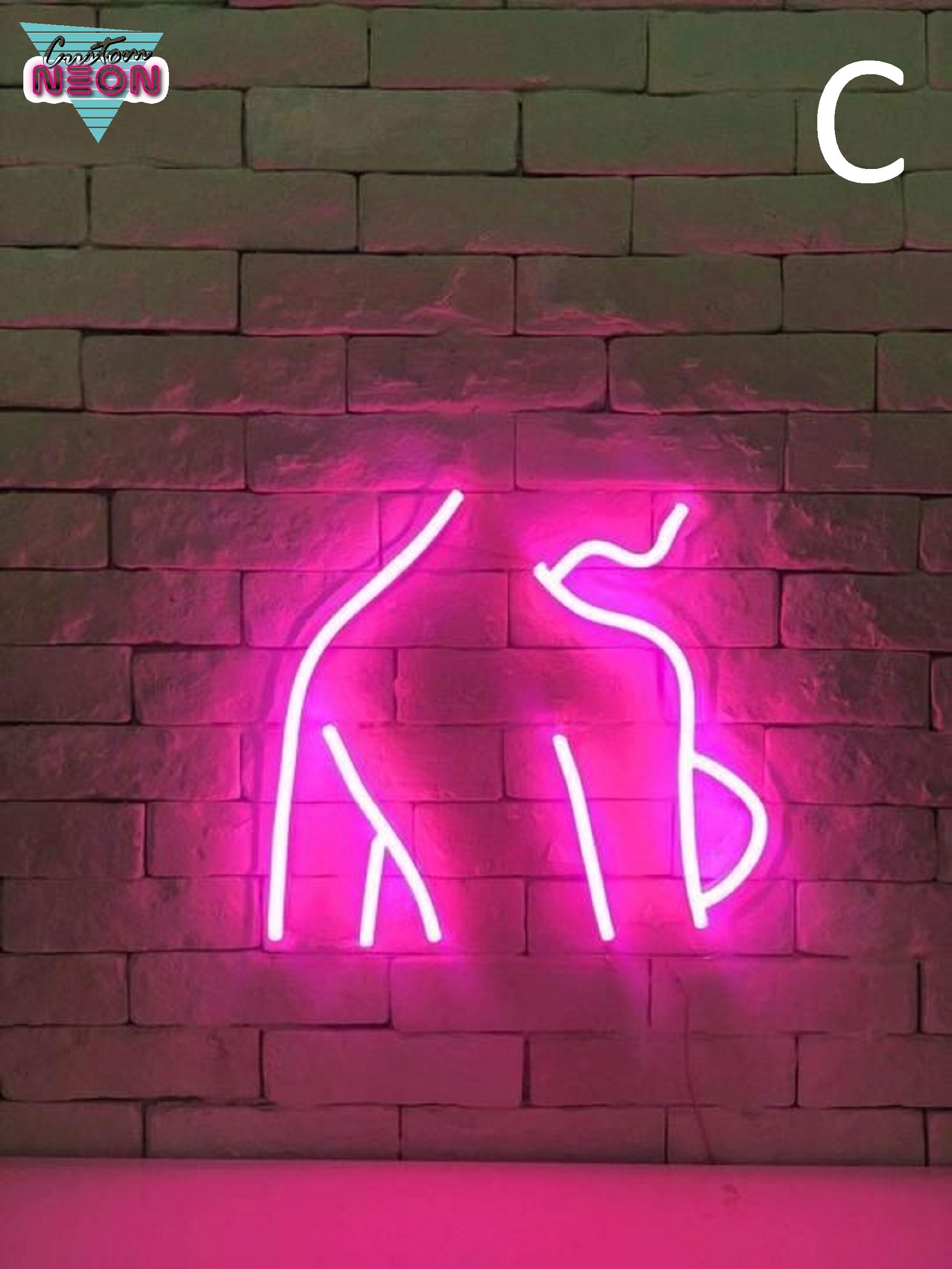 Sexy Girls Neon Sign Custom Neon Sign Neon Decorations Etsy