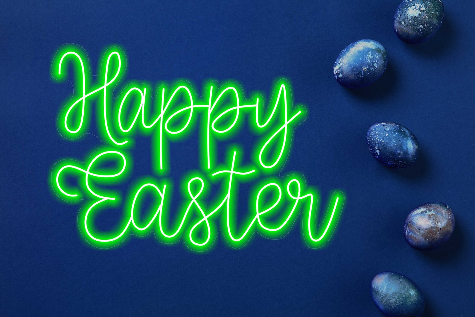 Happy Easter Neon Sign Easter Decor Neon Sign Bedroom Led - Etsy