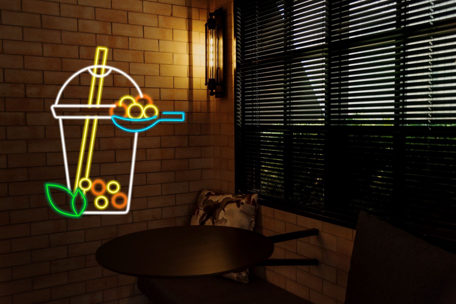 Bubble Tea Neon Sign for Cafe and Shop. Sign of Street Food - Etsy