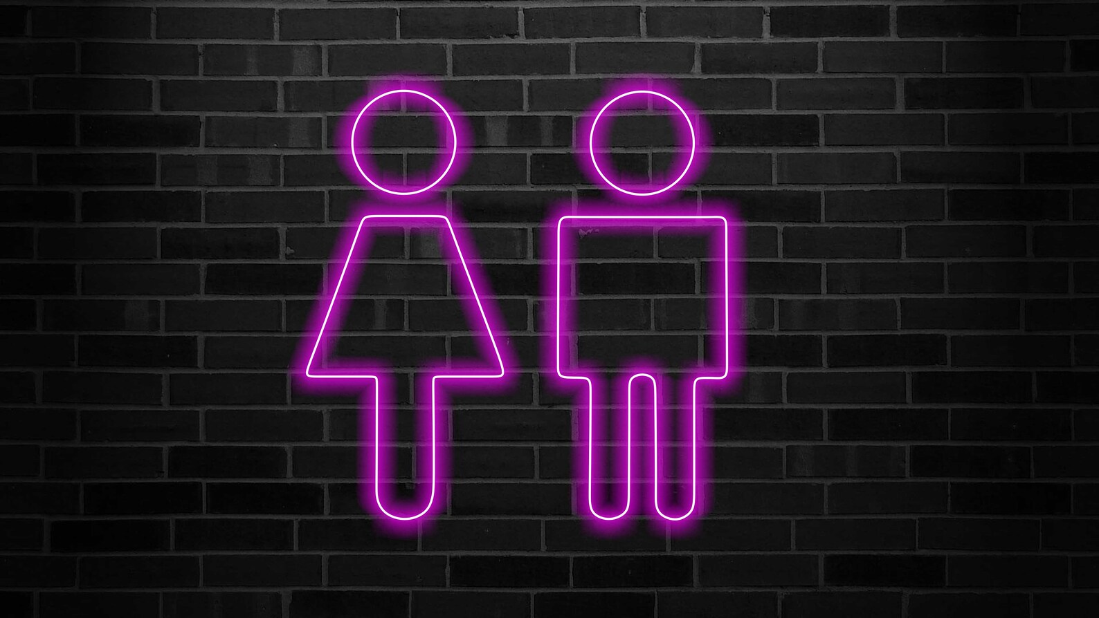 Restroom Neon Sign Toilet Sign Business Sign Led Sign - Etsy