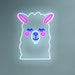 Llama Neon Sign Llama Gifts Llama Baby Shower Neon - Etsy