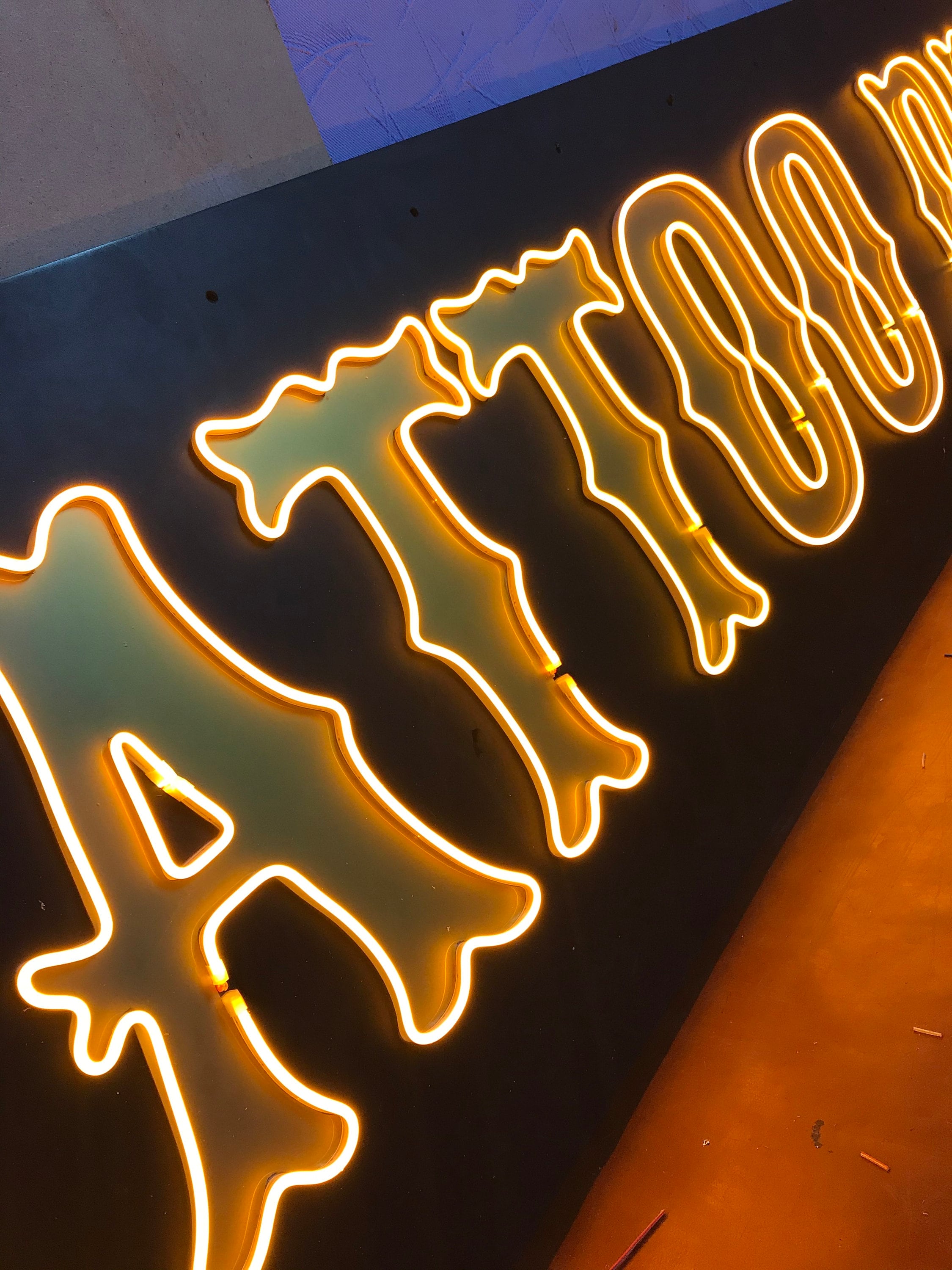 Letreros de neón personalizados decoración por encima de la | Etsy