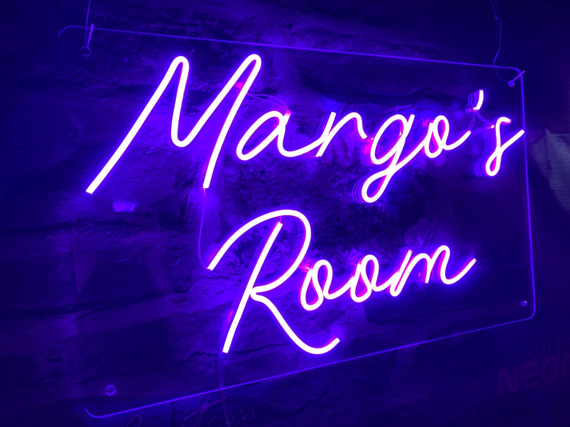 Custom Neon Name Sign: Personalized Illumination for Your Child - Etsy