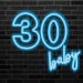 30th Birthday Neon Sign. Festive Decor for a Party. LED - Etsy