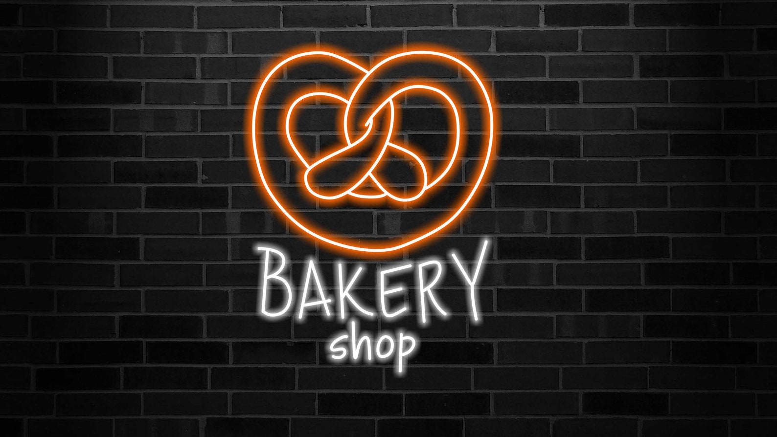 Bakery Shop Neon Sign Pretzel Led Neon Sign Coffee Bar - Etsy