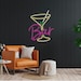 Bar Cocktails LED Neon Sign for Bartender in Restaurant or Home Bar. - Etsy