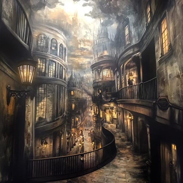 Diagon Alley - Etsy