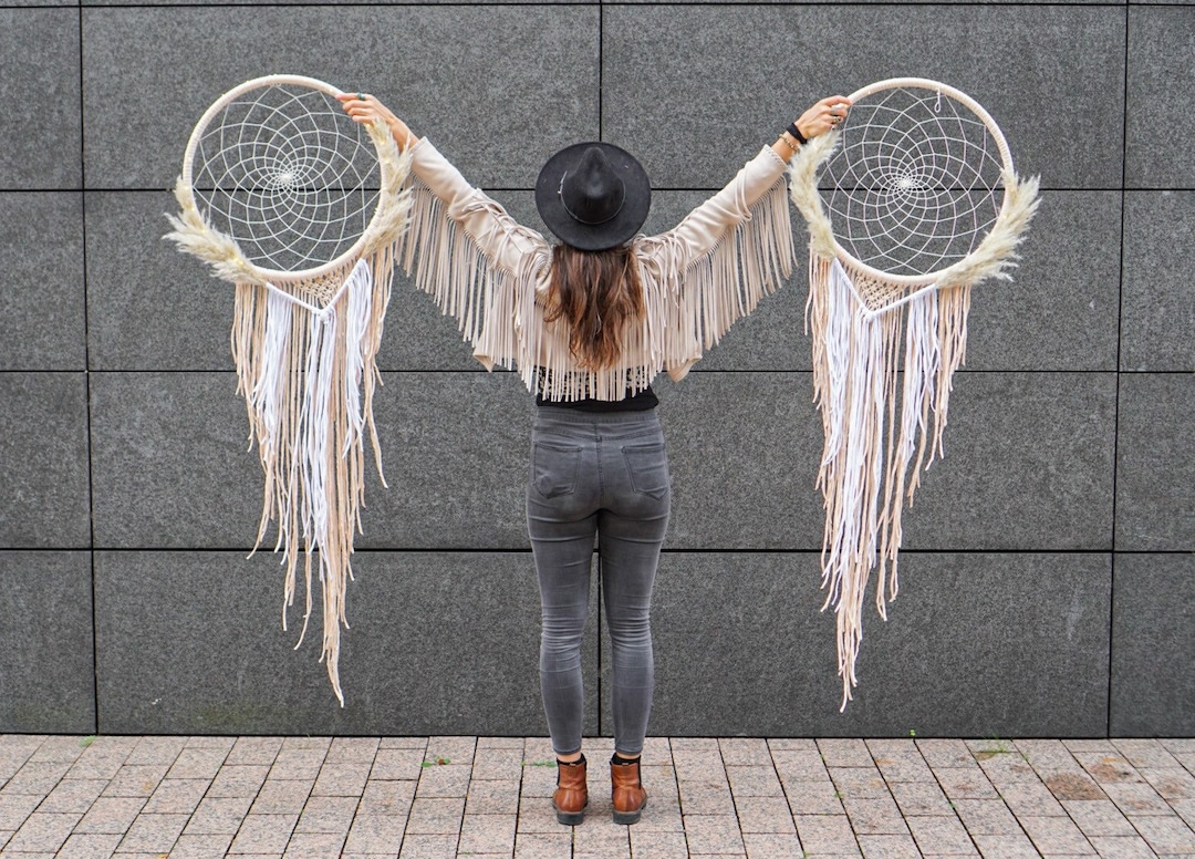 Giant Dreamcatcher Orenda (indian, Translated: Magical Power) | Dream ...