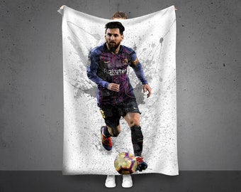 Lionel Messi Blanket | Etsy