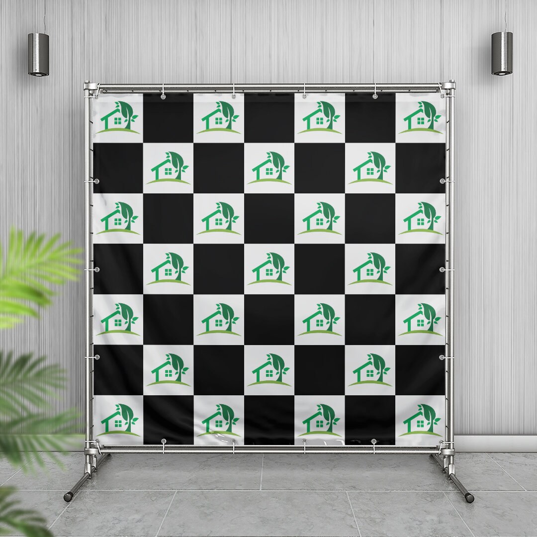 Custom Step and Repeat Banner | Business Logo Backdrop | Personalized ...