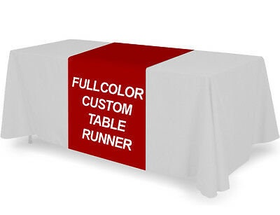 Custom Logo Table Runner Custom Table Runner With Your Logo - Etsy