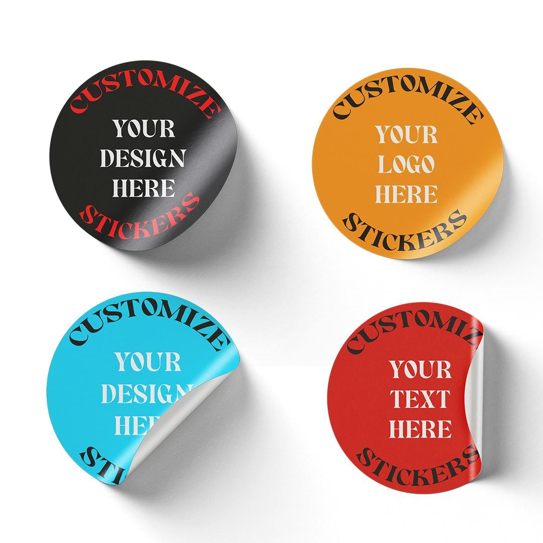 Custom Vinyl Stickers: Die Cut Logo Stickers - Etsy