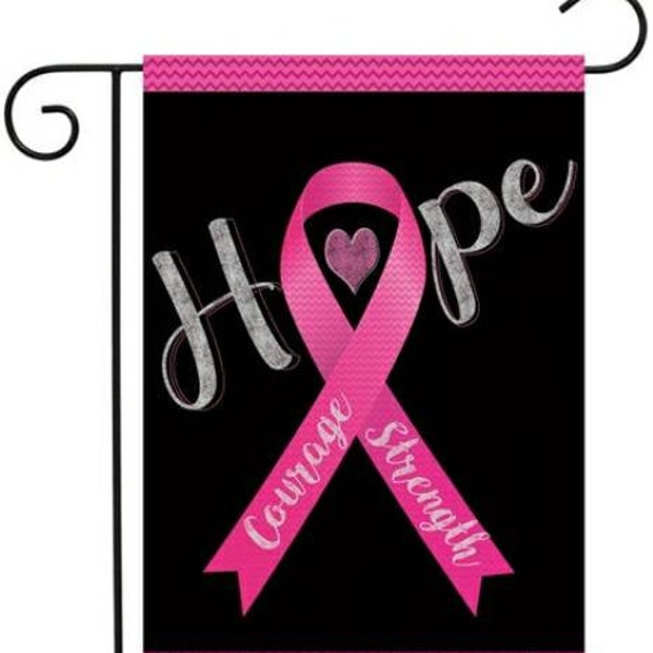 Pink Ribbon Flag - Etsy