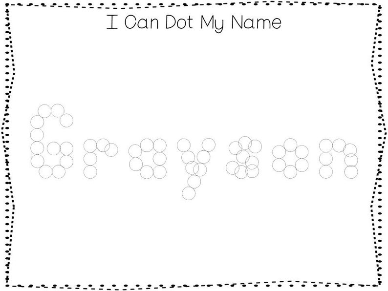 20 Printable GRAYSON Name Tracing Worksheets and Activities. | Etsy