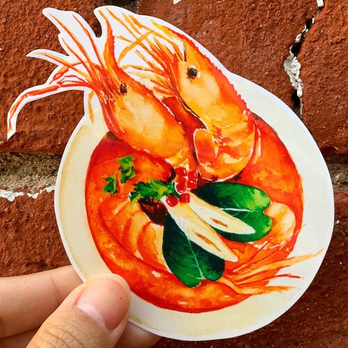Thai Food Stickers Thai Cuisine Thai Desserts Sweets - Etsy