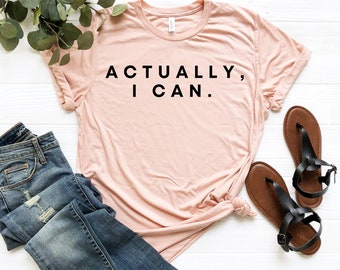 Actually I Can | Etsy