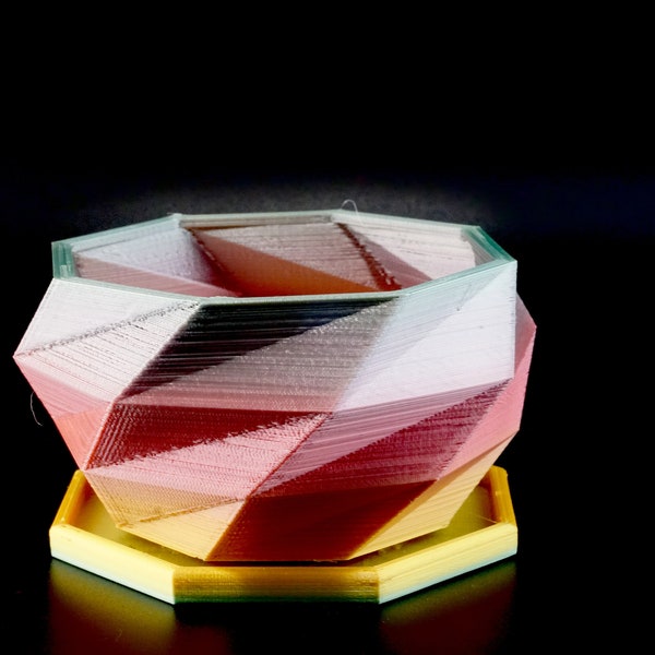 Geometric Planter - Etsy