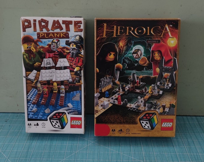 Lego Heroica Caverns of Nathuz 3859 and Pirate Plank 3848 - Etsy