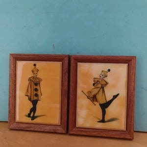Vintage Kimberly Enterprises Framed Tile Art - Etsy
