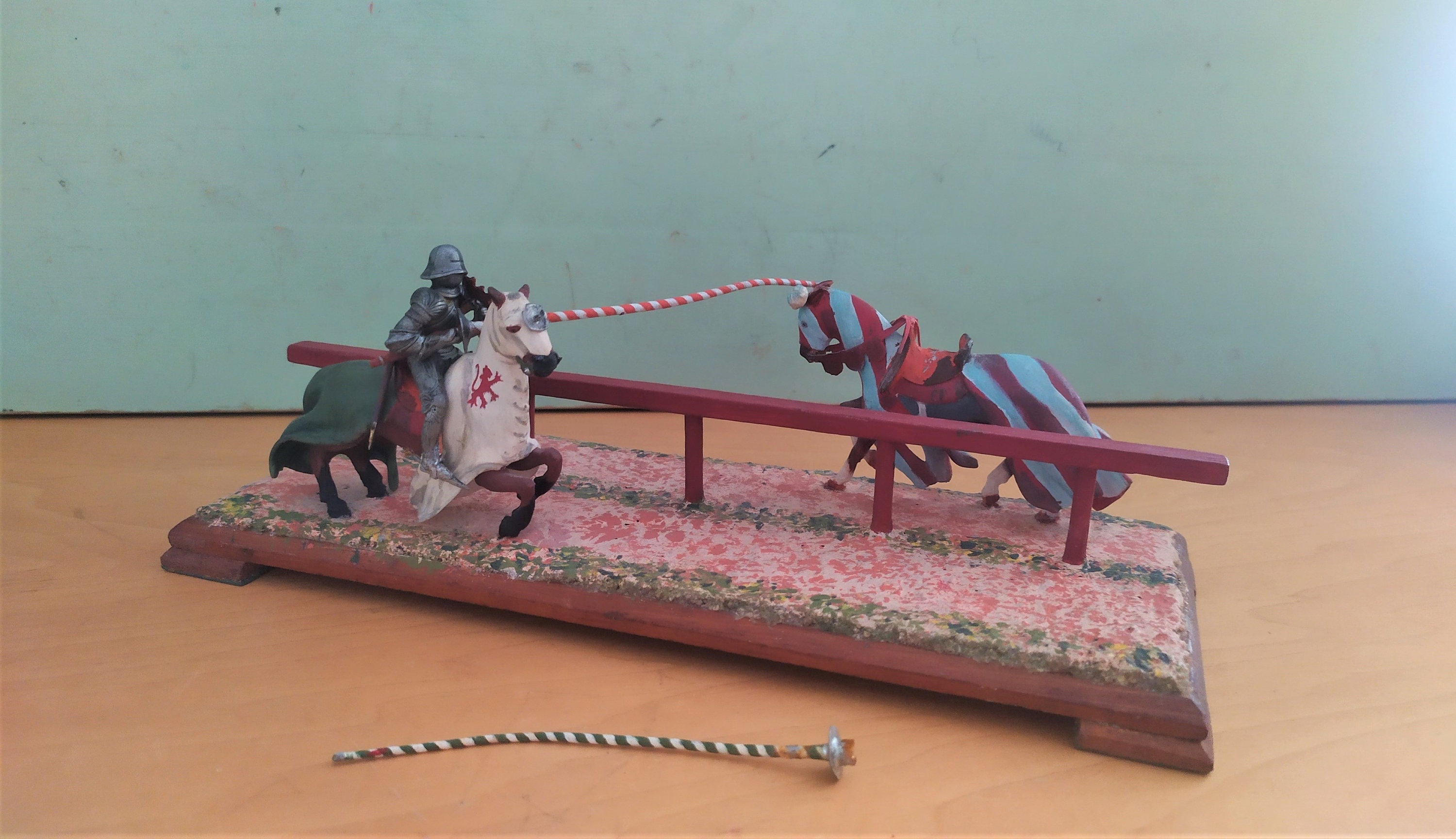 Antique Lead Jousting Tournament List Field With Horses and - Etsy