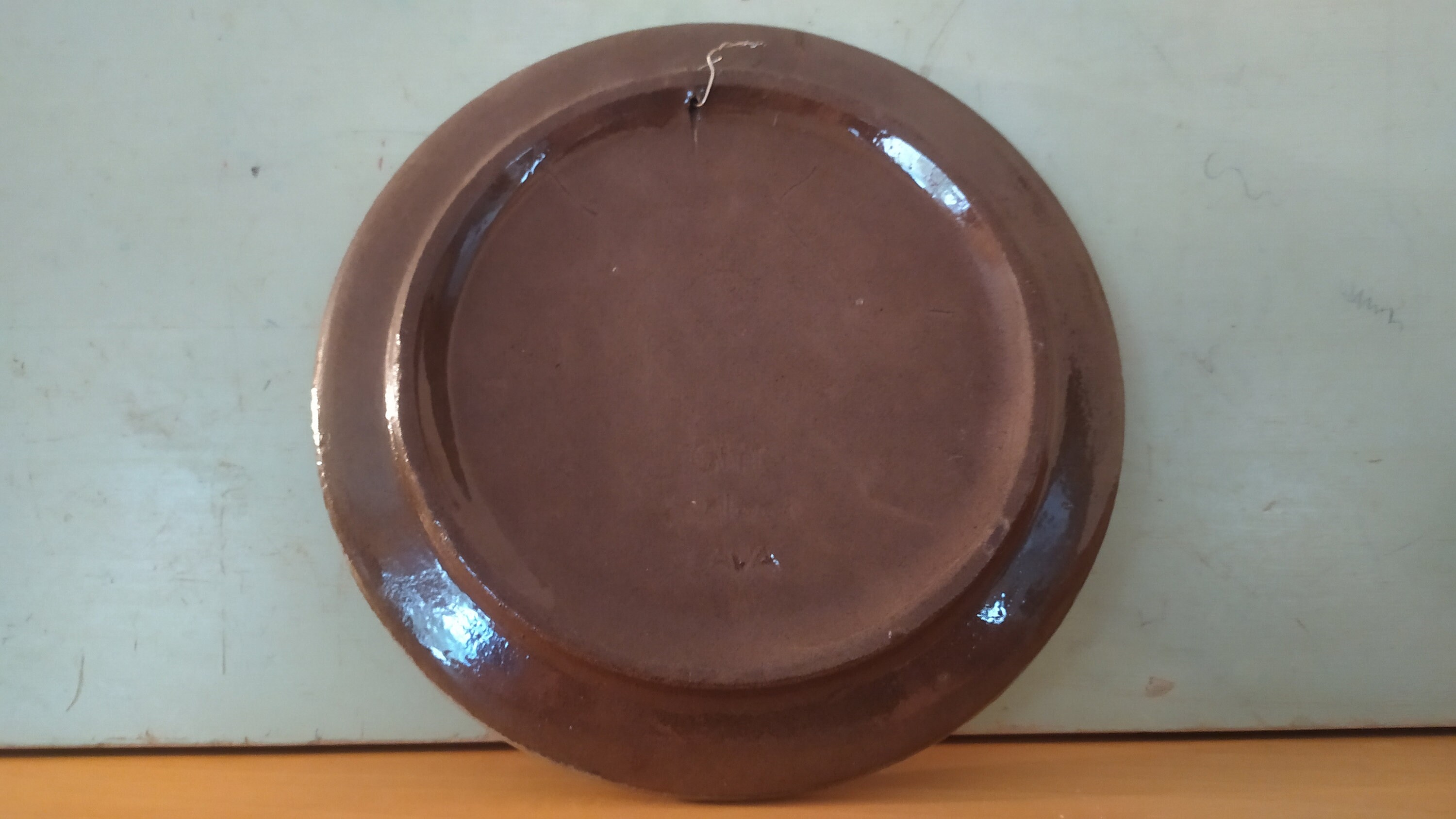 Glit Studio Iceland Lava Pottery Santa and Reindeer Wall Plate - Etsy