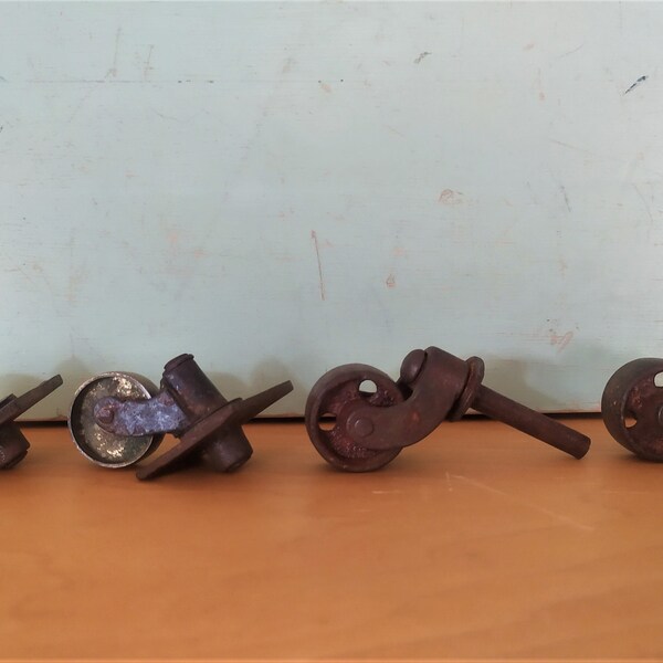 Vintage Castor Wheels - Etsy