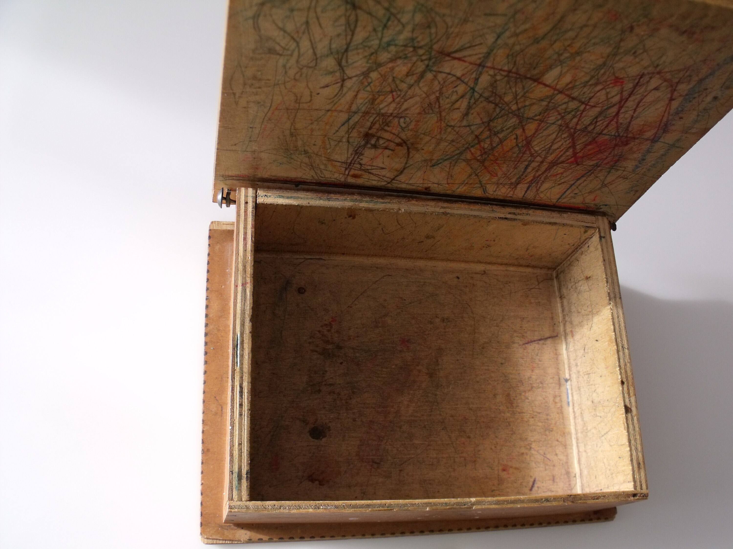 Antique Scandinavian Trinket Box /scandinavian Folk Art Wood Box - Etsy