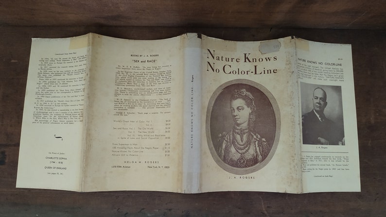 Nature Knows No Color-line J A Rogers 1952 Third Edition - Etsy