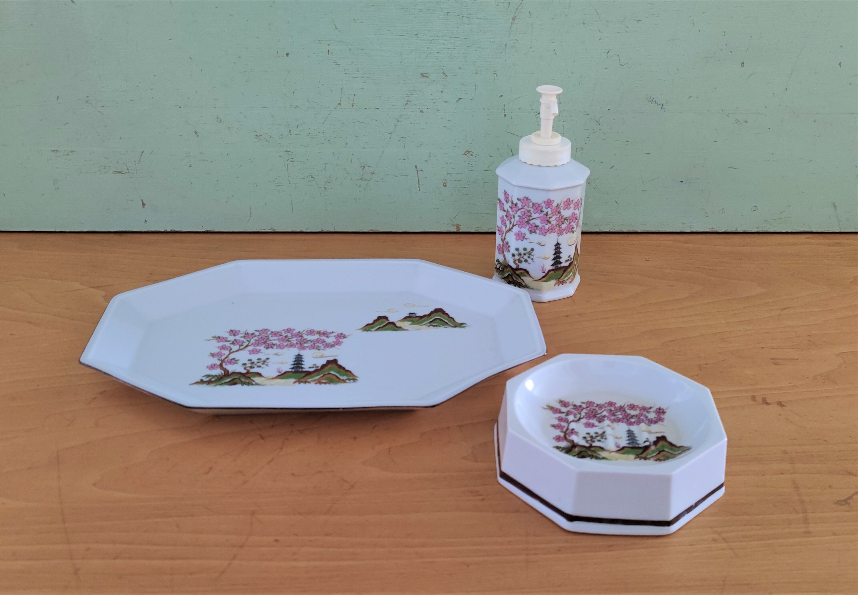 Andre Richard Japan Porcelain Bath Set - Etsy