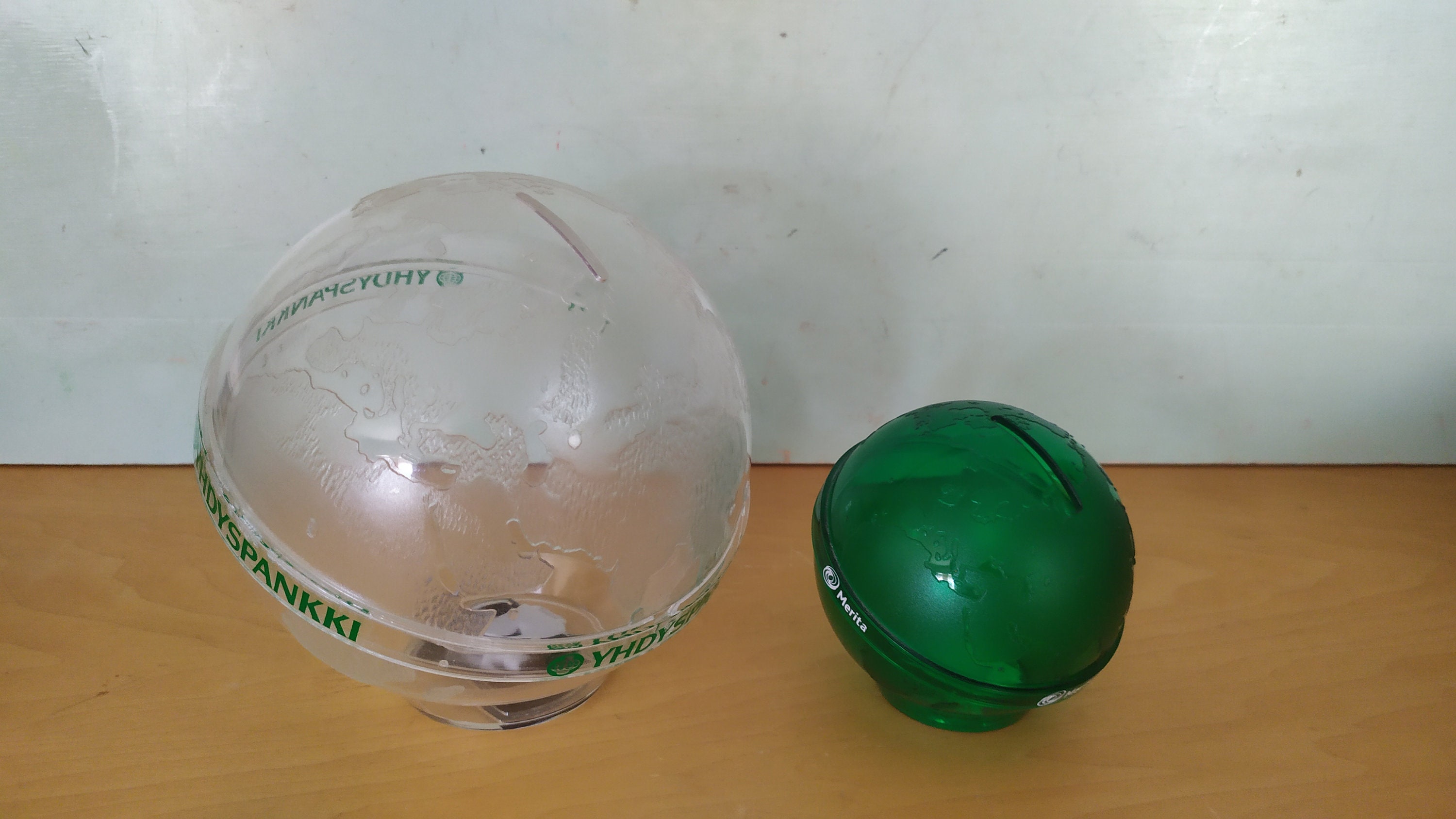Vintage Finland World Globe Banks Scandinavian Globe Savings Banks With ...