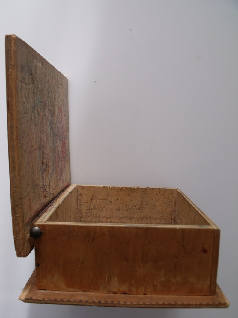 Antique Scandinavian Trinket Box /scandinavian Folk Art Wood Box - Etsy