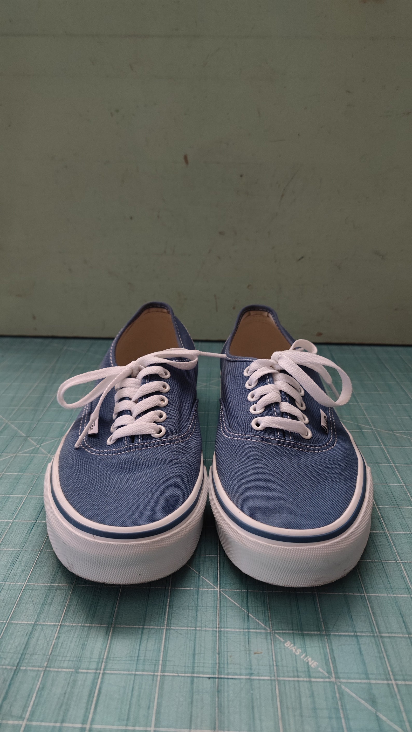 Classic Canvas Vans Cool Blue off the Wall Size 8.5 Mens Size 10 for ...