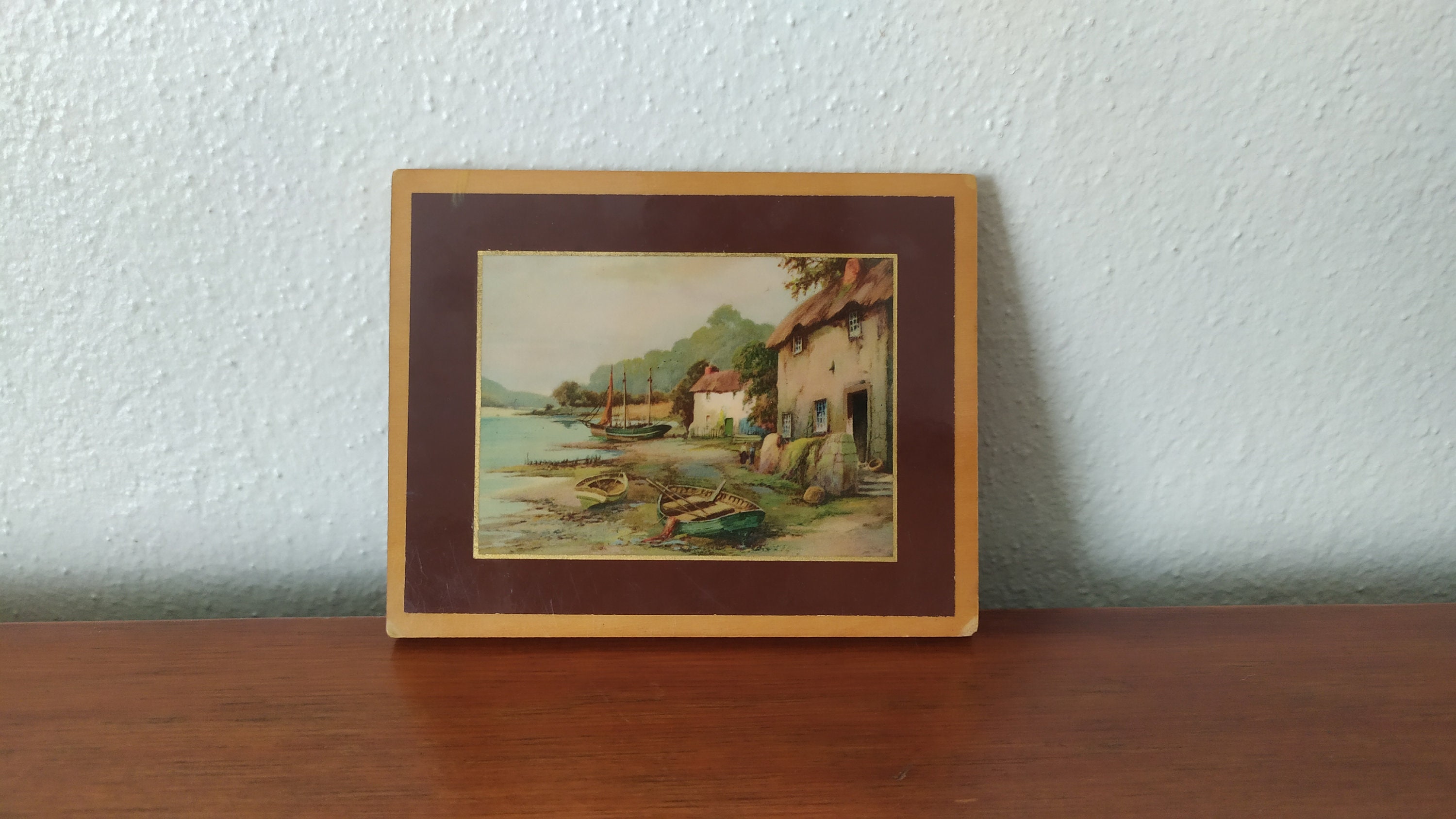 Antique Dollhouse Miniature Wall Painting Print - Etsy