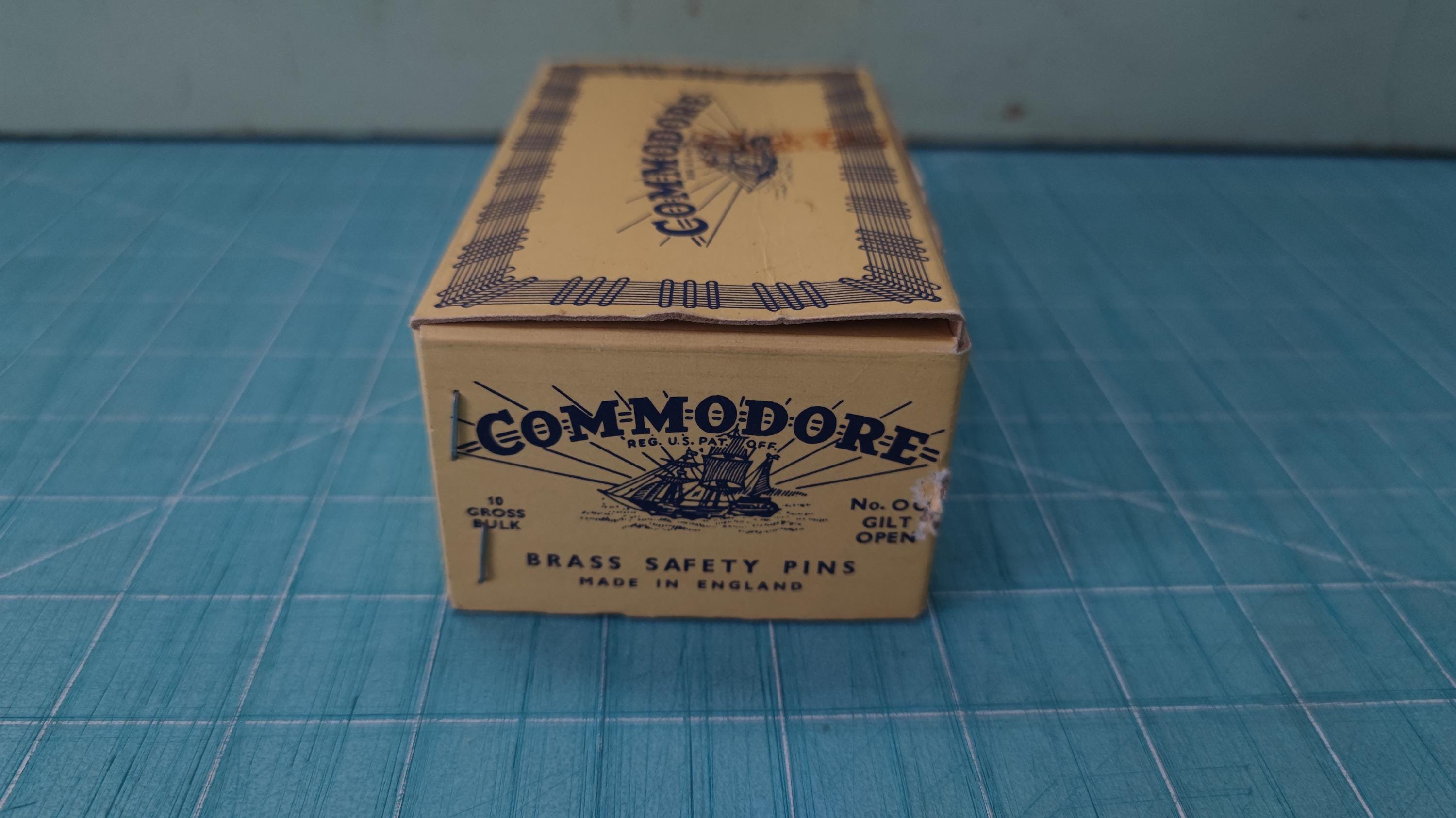 WW II US Army Commodore English Brass Safety Pins - Etsy