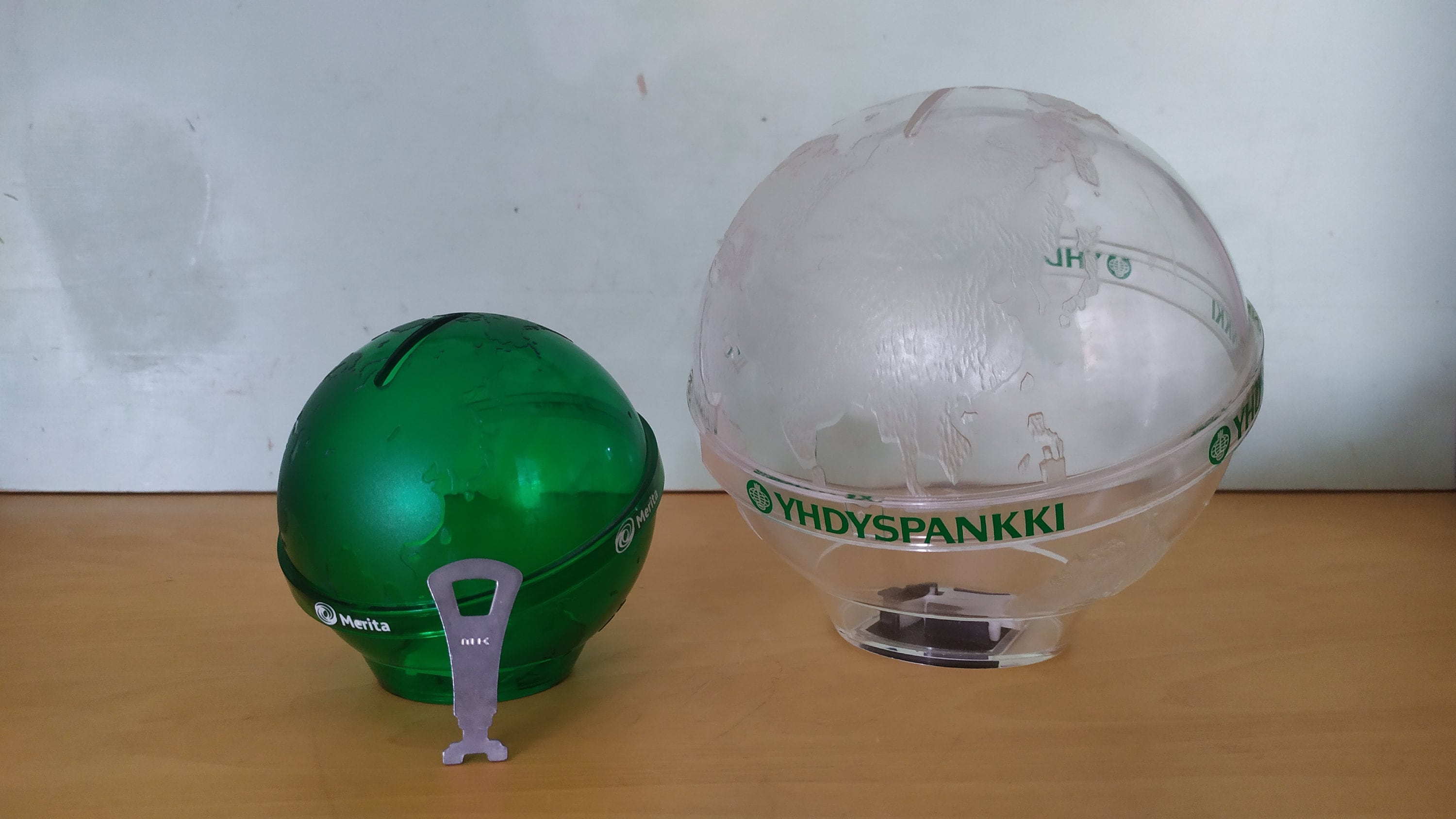 Vintage Finland World Globe Banks Scandinavian Globe Savings Banks With ...