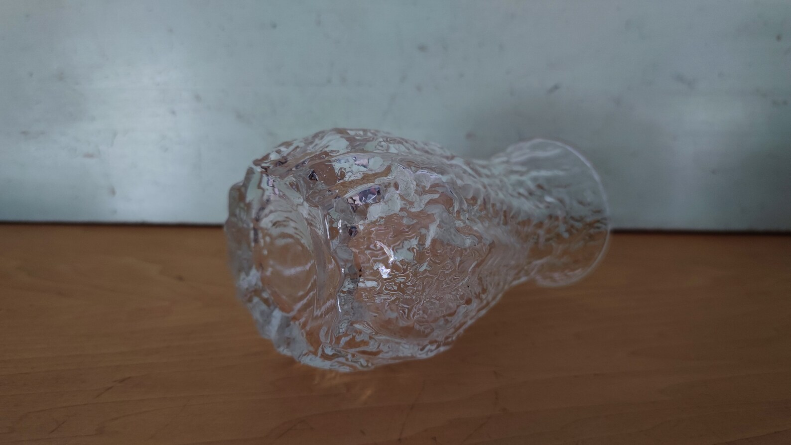 Ivv Selezione Ice Bark Glass Vase Italian Art Glass 1970’s - Etsy