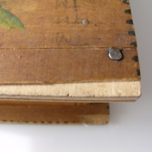 Antique Scandinavian Trinket Box /scandinavian Folk Art Wood Box - Etsy