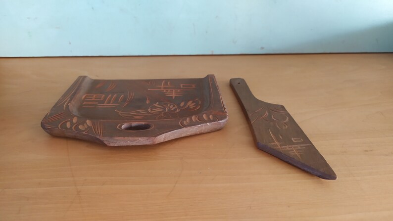 Japan Table Crumber Wood Dust Pan Crumb Tray Atlantic City - Etsy