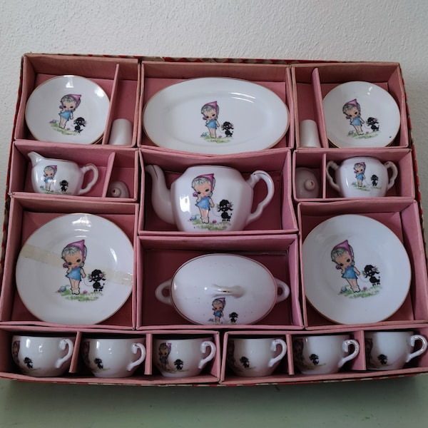 Toy Tea Set - Etsy