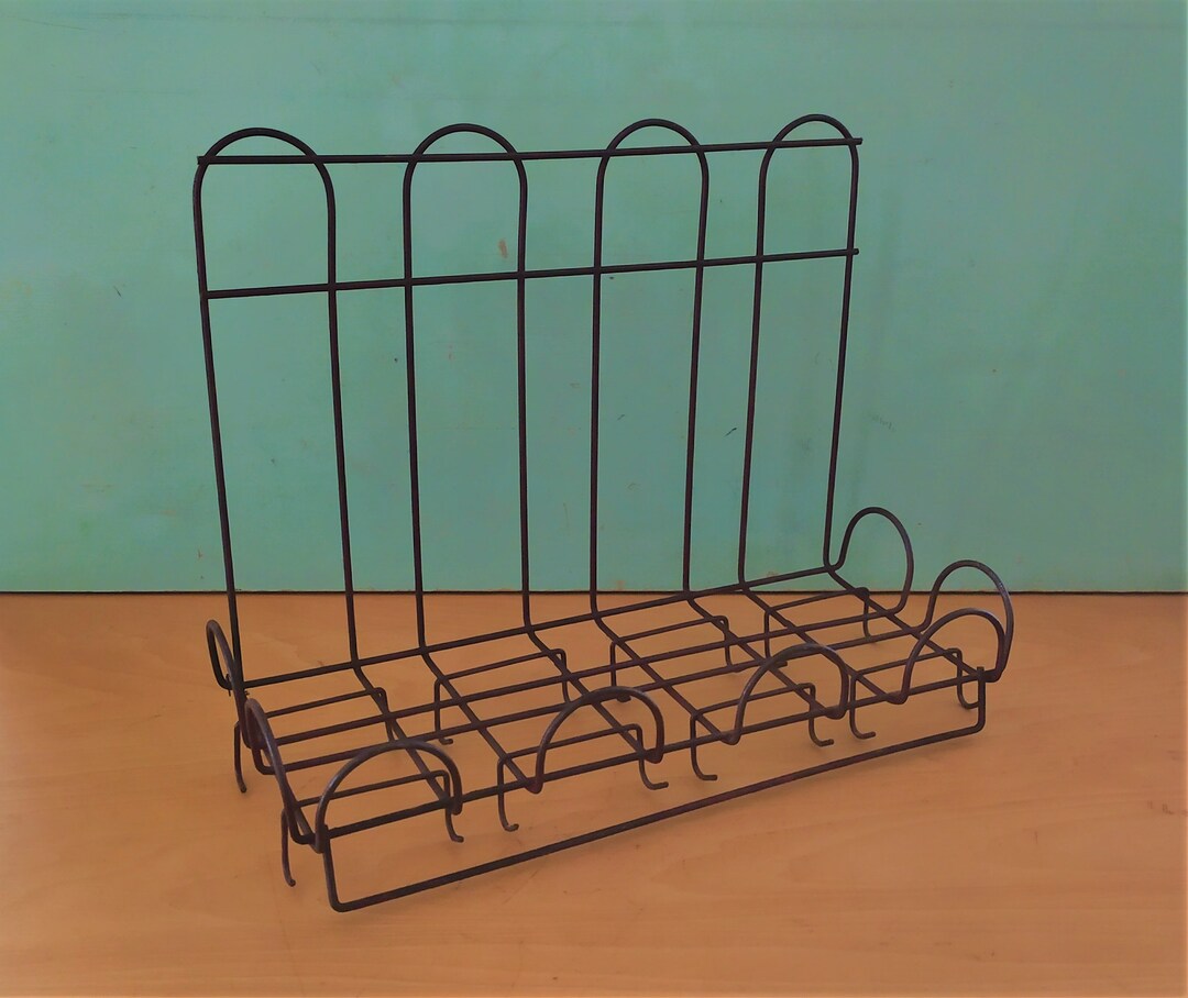Antique Kitchen Metal Wire Cup and Plate Rack Glass Rack - Etsy