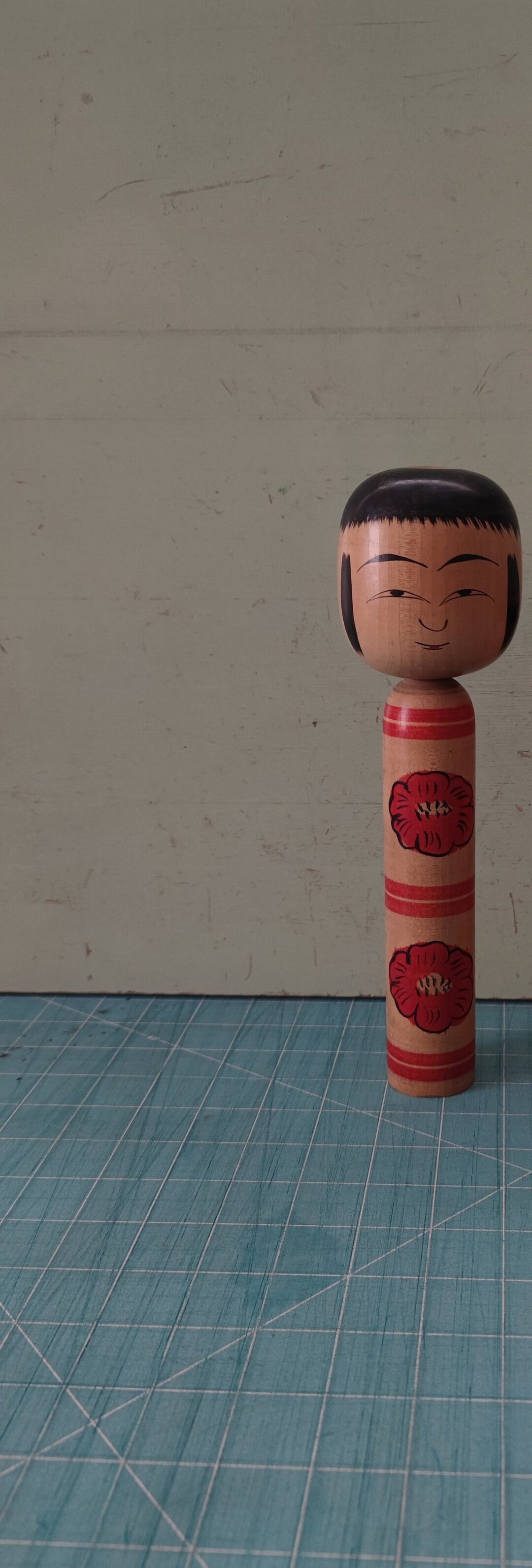 Bunkichi Sato Kokeshi Doll Hijiori Togatta-kei Traditional Tsugaru ...