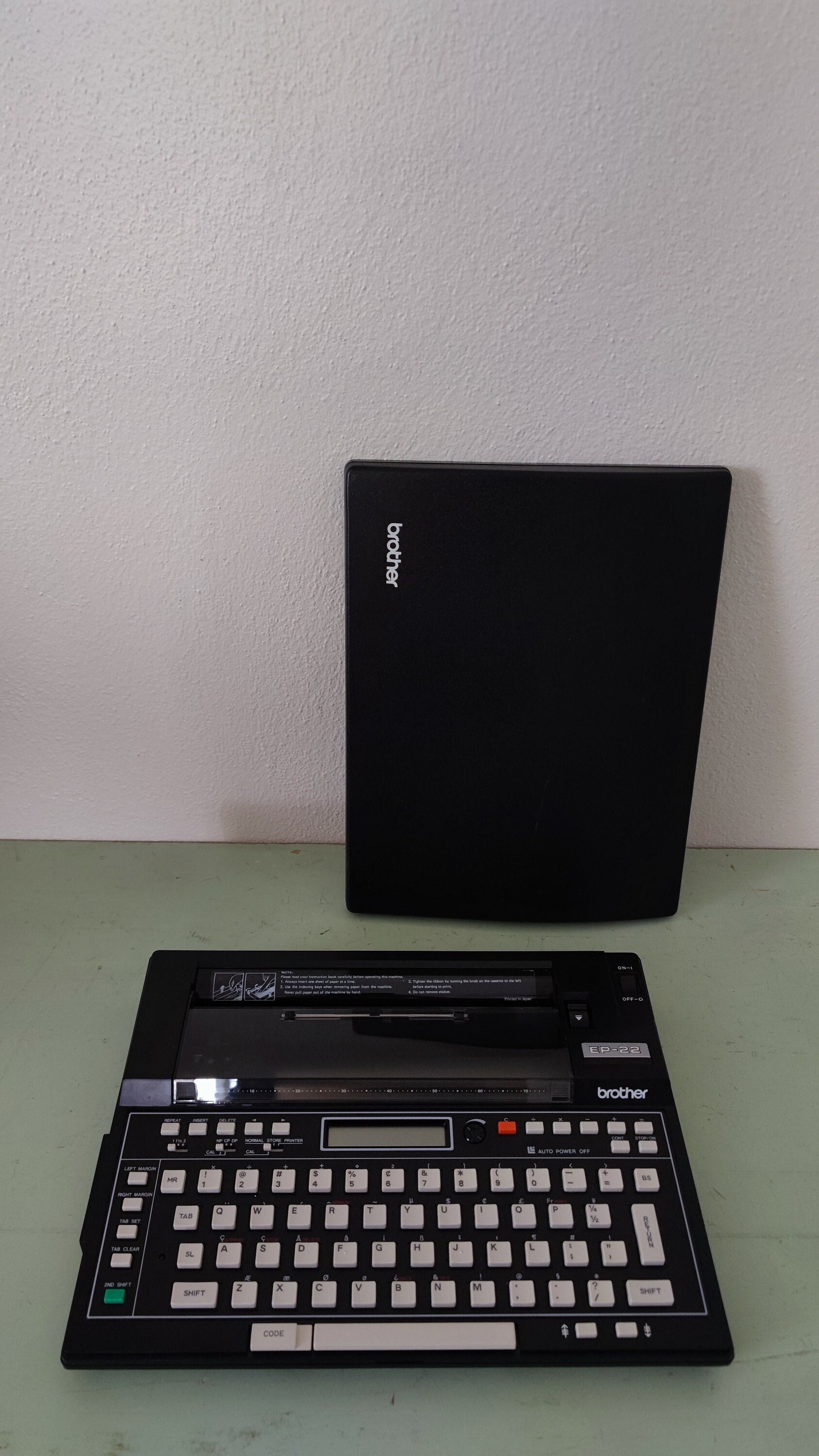 Brother EP-22 Electronic Printer Typewriter 1983 Serial Port Hook Up - Etsy