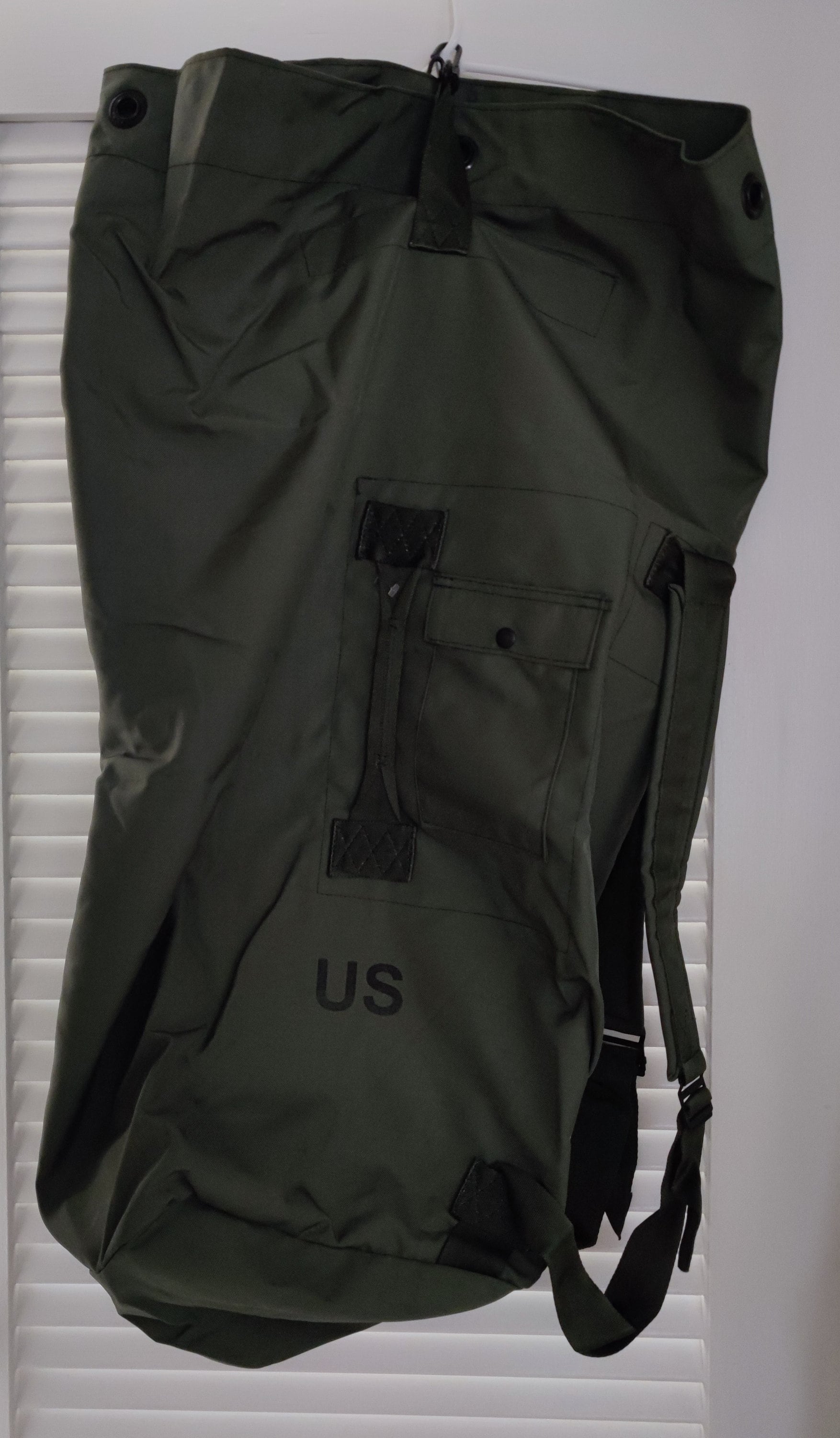 US Army GI Military Issue Top Load Duffle Bag Weckworth OD - Etsy