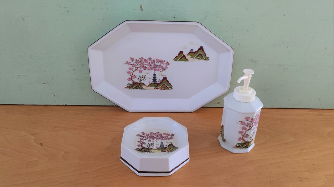 Andre Richard Japan Porcelain Bath Set - Etsy
