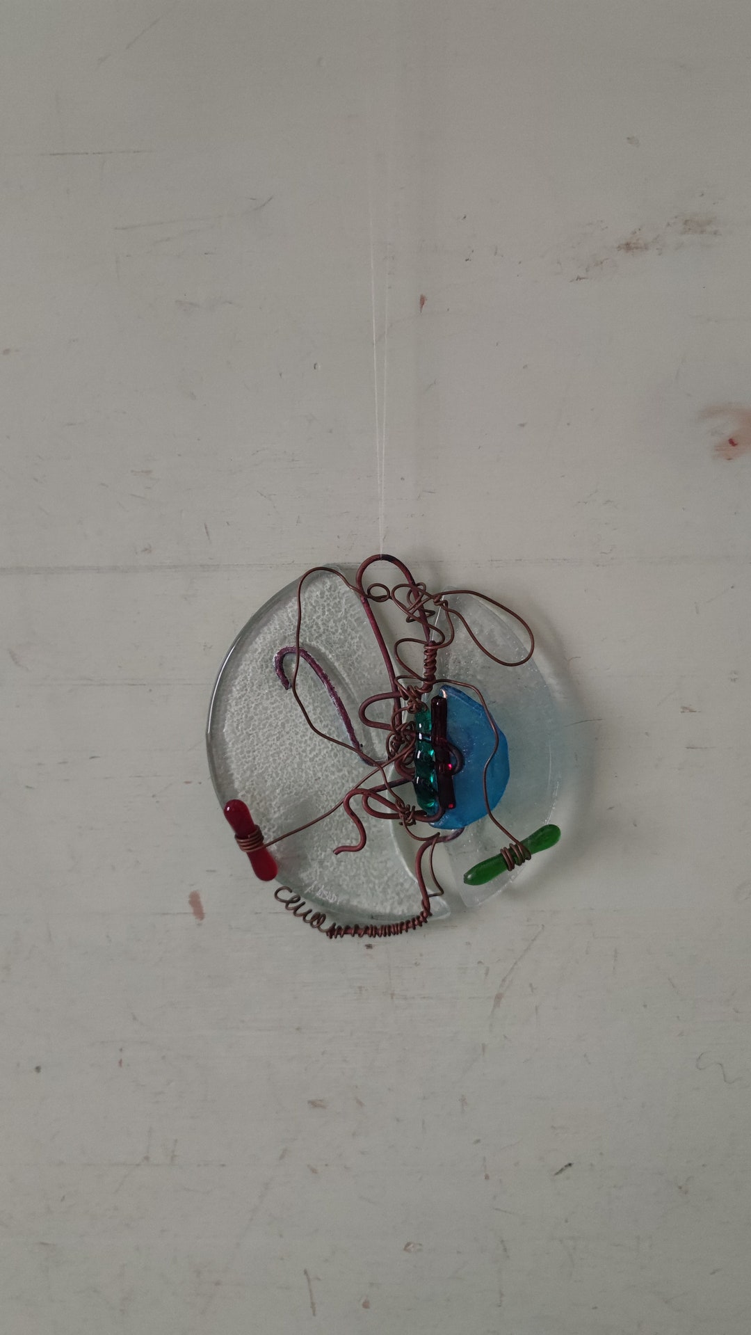 Annie Abadi Venezuela Glass Art Sculpture - Etsy